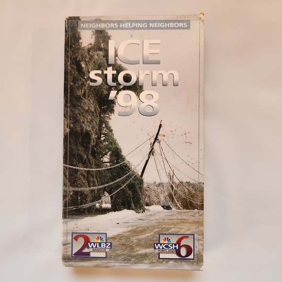 None | Media | Ice Storm 98 Vhs Neighbors Helping Neighbors Wcsh ...